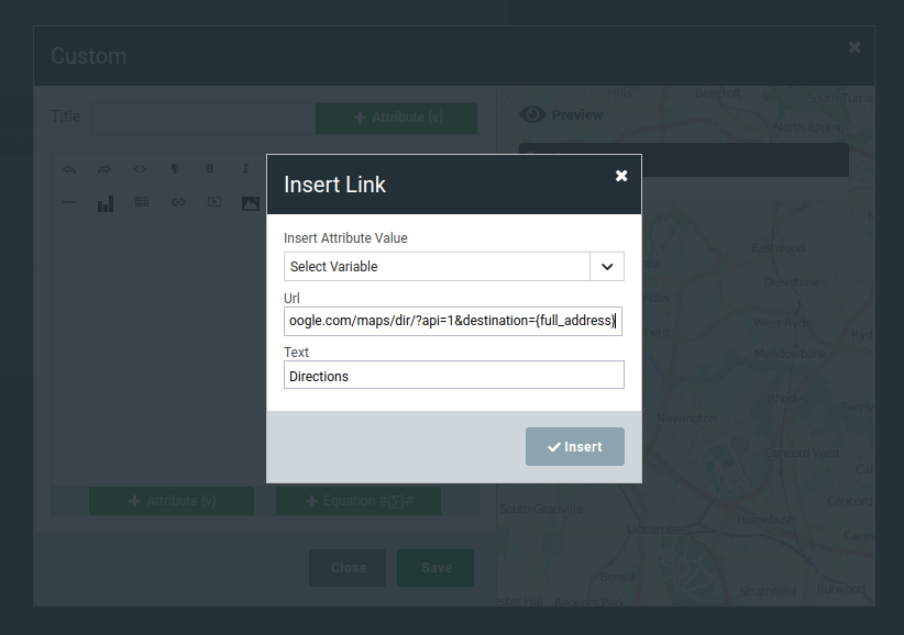 How to create links to direction routes – Mango Help Centre